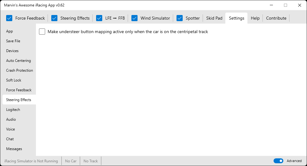 Settings – Herbold Racing