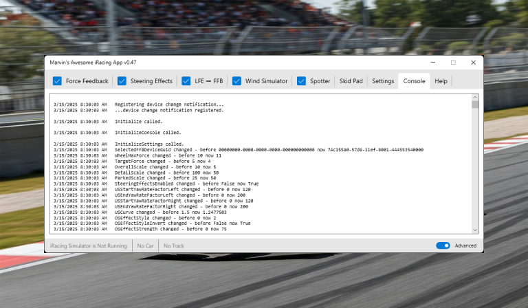 Marvin’s Awesome iRacing App (MAIRA) – Herbold Racing
